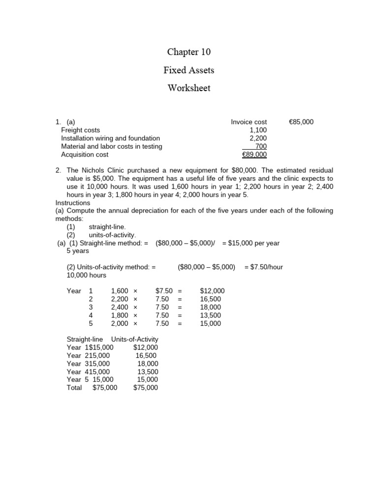 Chapter 9-1 | PDF | Depreciation | Book Value
