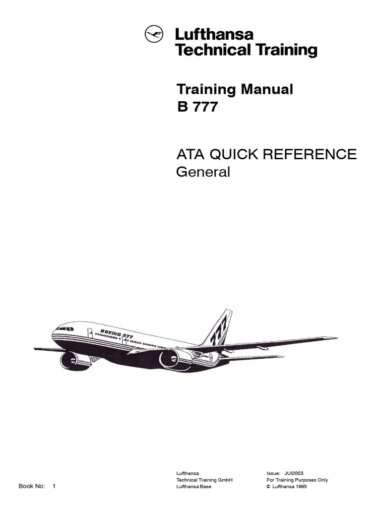 B777 Quick Reference | PDF | Valve | Air Conditioning