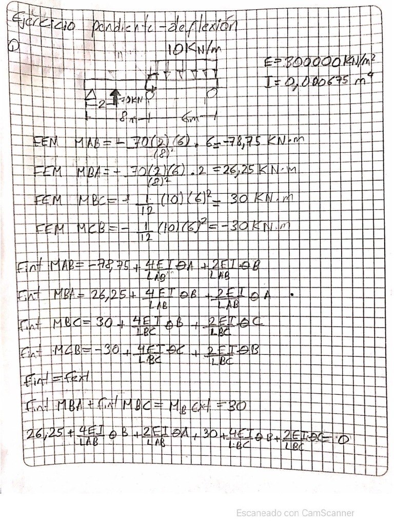 Pendienteflexion 2 Ejer | PDF