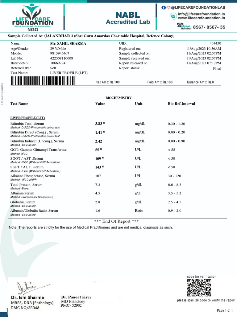 Lab Report New | PDF | Digestive System | Medical Specialties