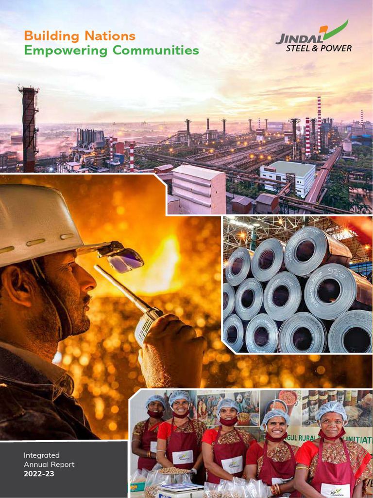 JSPL Integrated Annual Report 2022-23 | PDF
