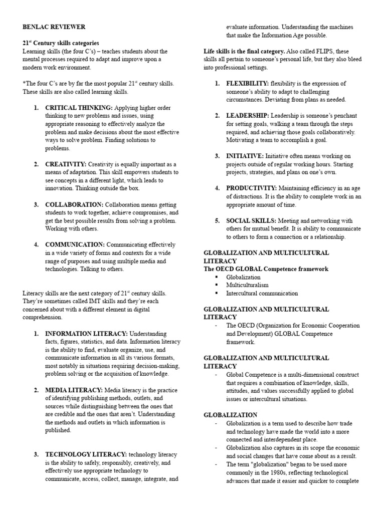 Benlac Reviewer | PDF | Information | Multimedia