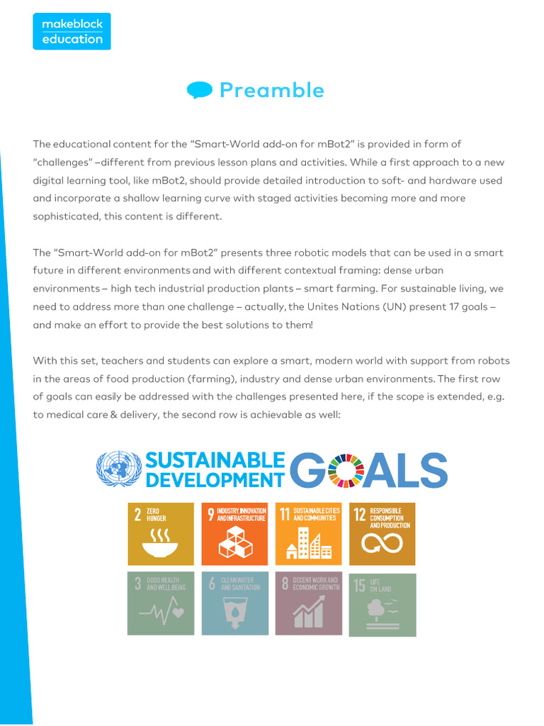 Smart-World-Add-on-mBot2-Challenges-complete | PDF