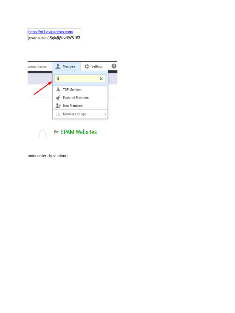 m1 Sistem Instrukcije Za Upotrebu | PDF