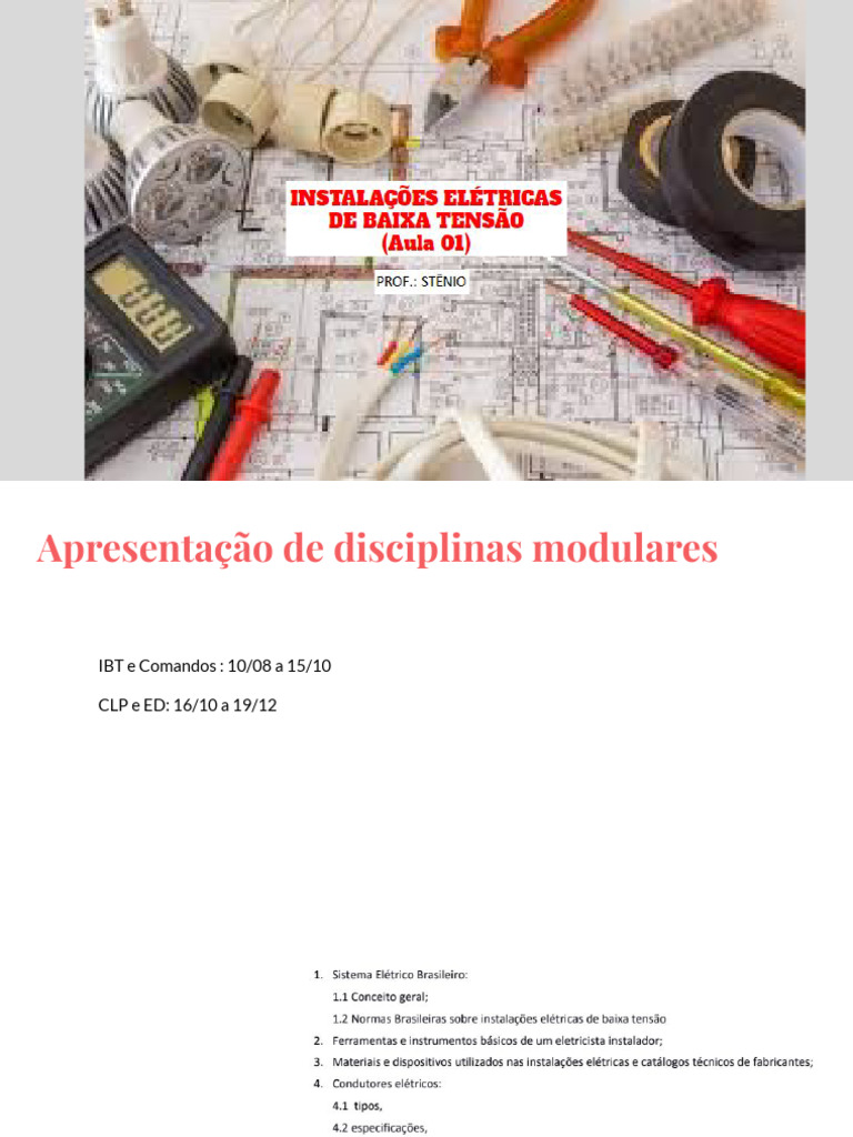 Aula 1 - Ibt | PDF