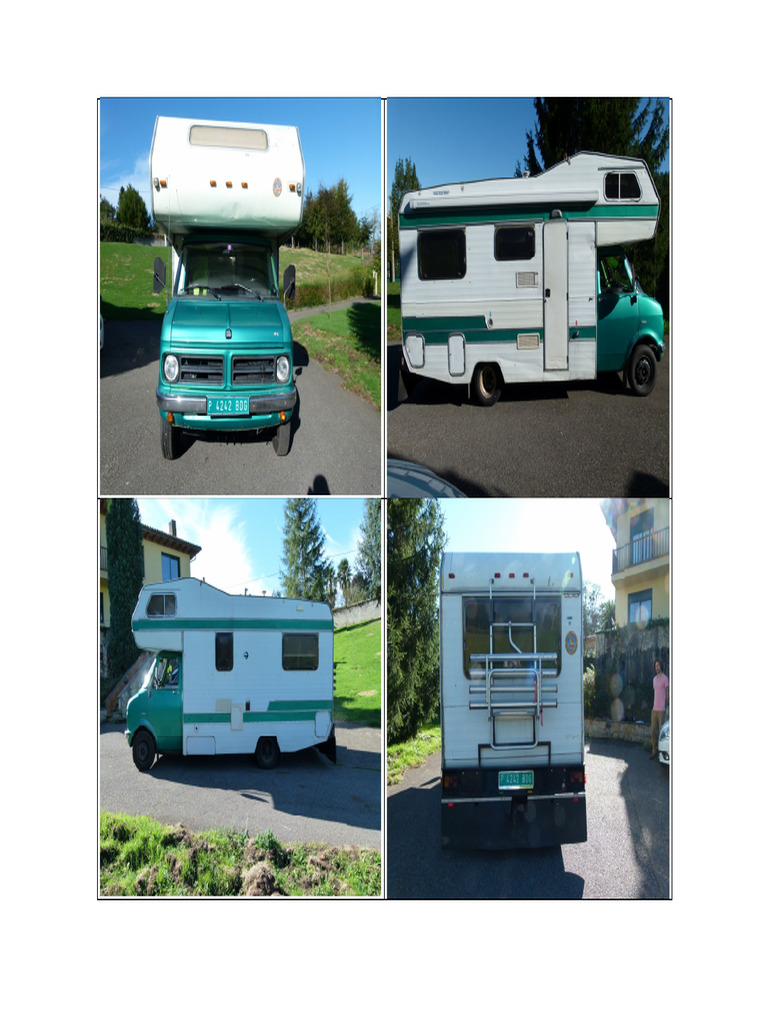 Fotos Bedford CF 350 de Luxe 1979. Rev. 0 | PDF