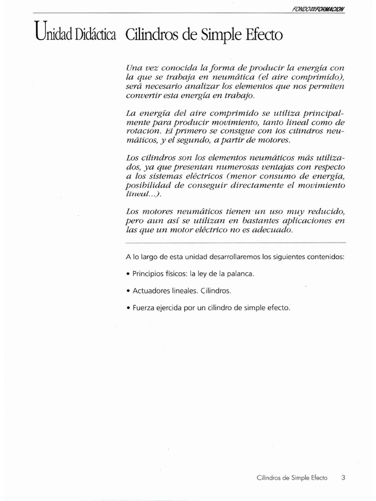 Cilindros de Simple Efecto | PDF