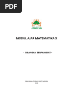 Modul Ajar Matematika - Bilangan Berpangkat (Eksponen) - Fase E | PDF | Karier & Perkembangan