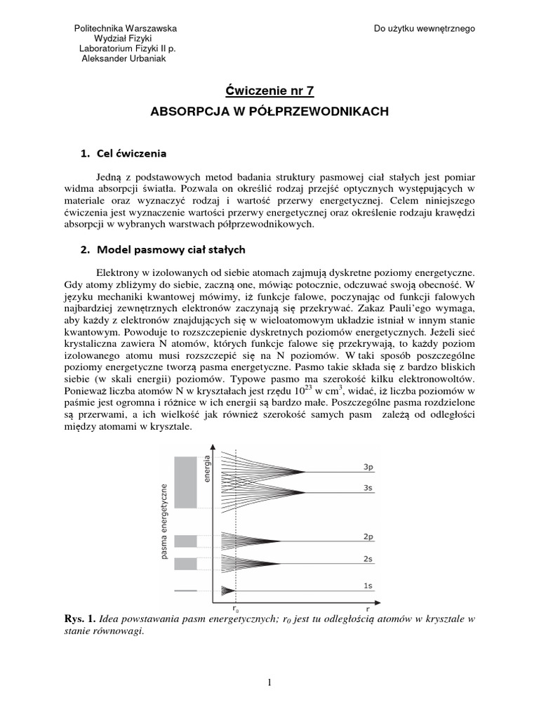 Ćwiczenie NR 7 | PDF