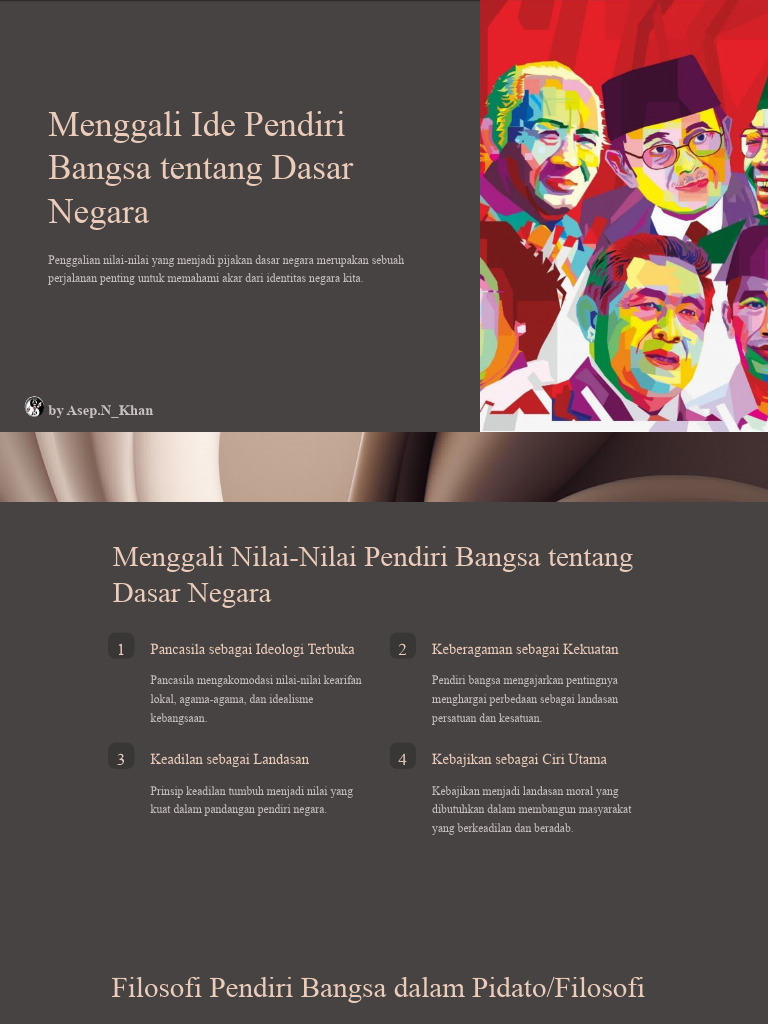 X Bagian 1 Unit 1 Menggali Ide Pendiri Bangsa Tentang Dasar Negara | PDF