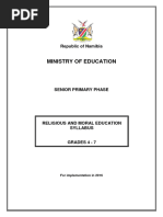 JP ReligiousandMoralEducationsyllabus (English) 2024 | PDF | Learning ...