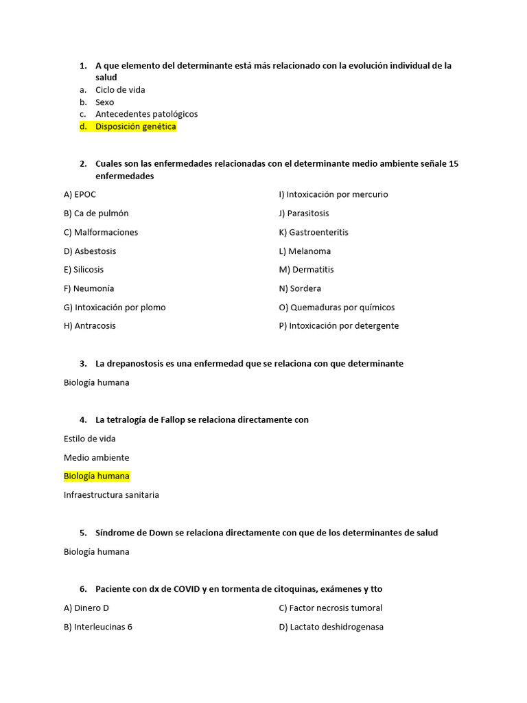 Banco de Preguntas | PDF