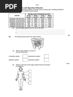 Year 8 Breathing and Respiration | PDF | Respiratory System | Breathing