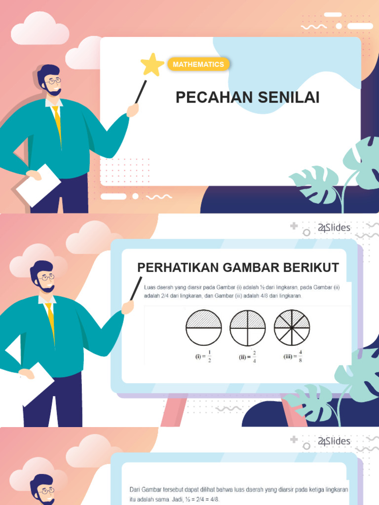 Ppt Pecahan Senilai Sawiran | PDF