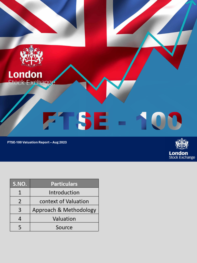 FTSE-100 Valuation Report | PDF | Finance & Money Management ...