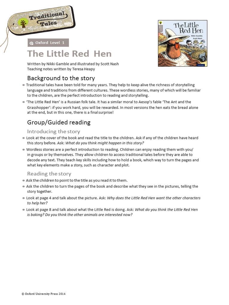 Ort Ttales Littleredhen Tns PDF | PDF