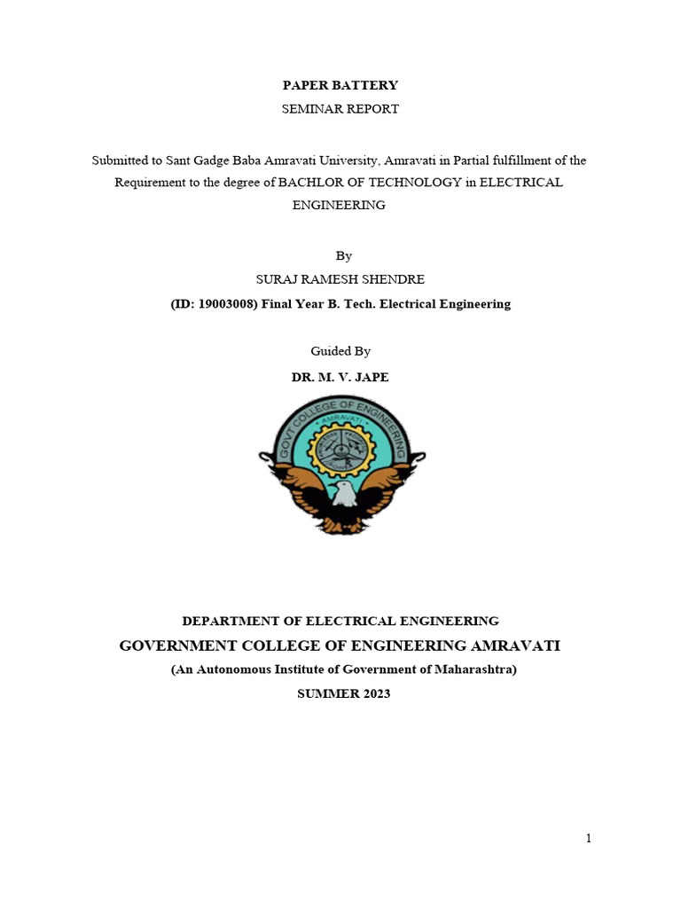 Seminar Report | PDF | Concrete | Engineering