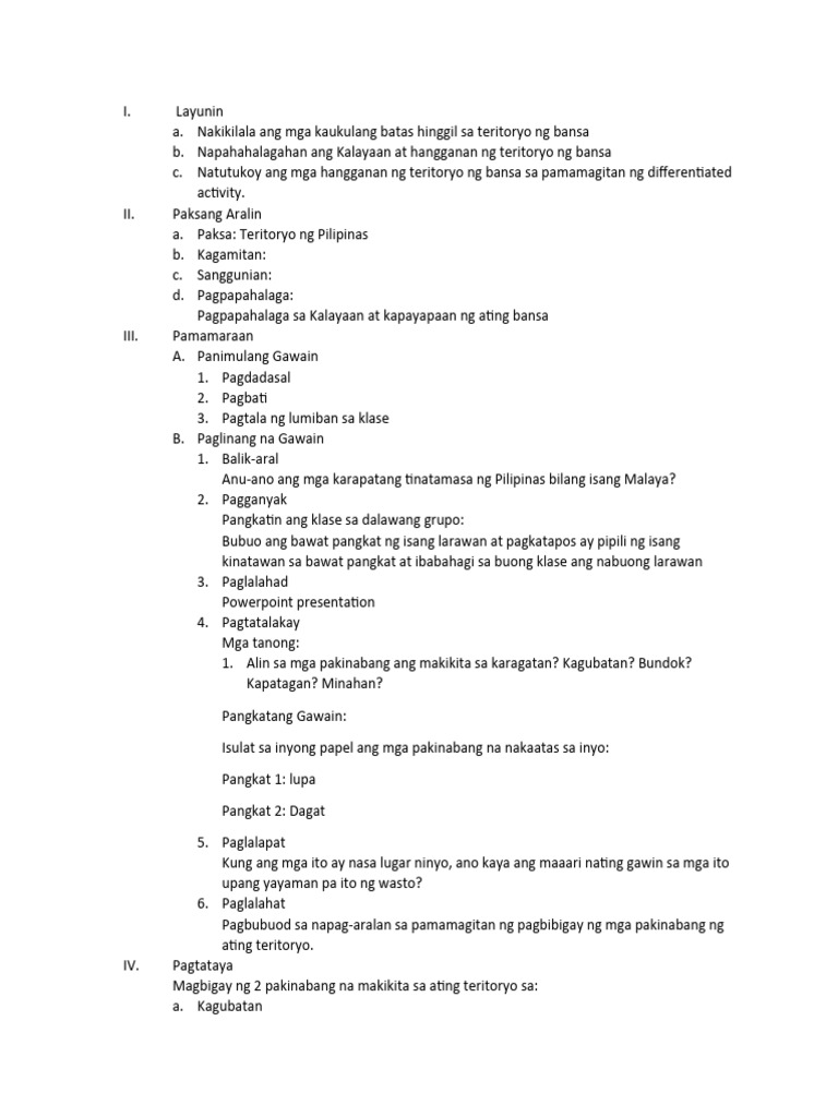 Week 5 - Teritoryo | PDF