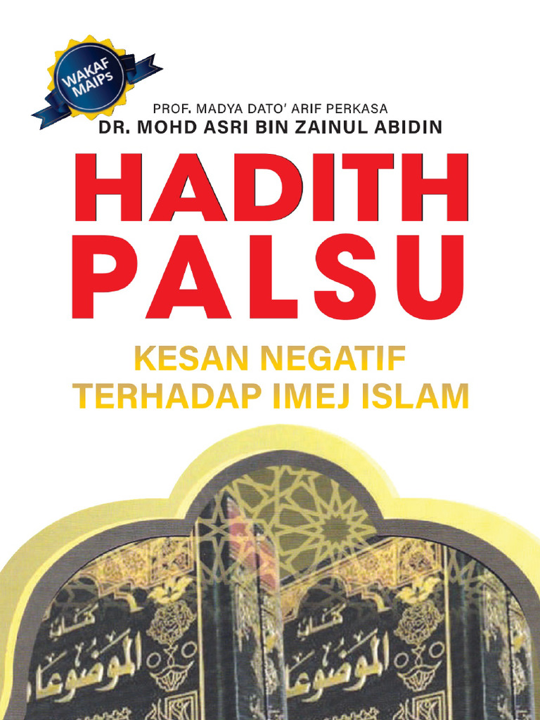 Hadith Palsu Kesan Negatif Terhadap Imej Islam | PDF