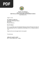 Request Letter of Disposal | PDF
