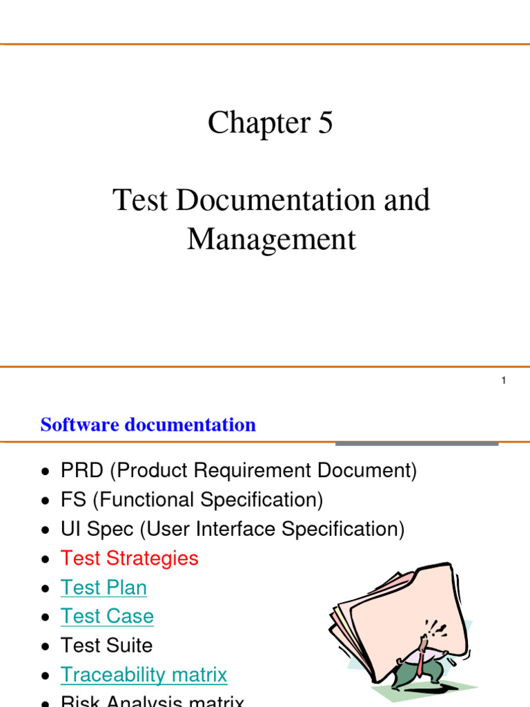 Chapter 5 Test Documentation and Management | PDF
