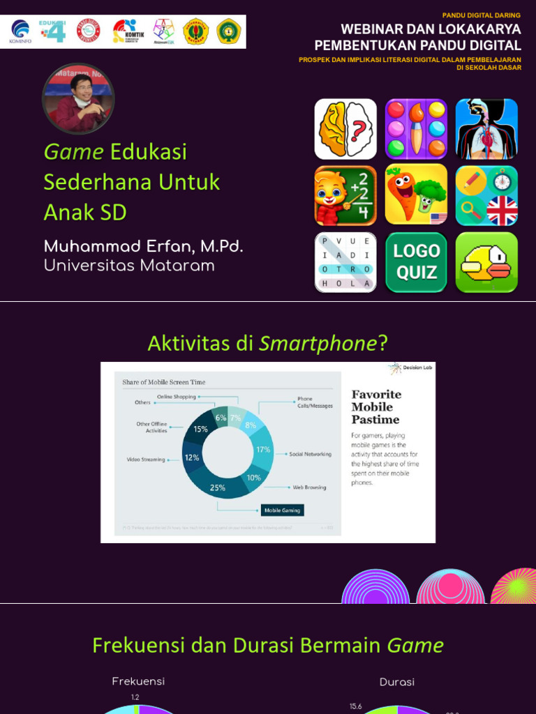 M-ERFAN - Membuat Game Android Sederhana Untuk Anak SD - 27 Mei 2021 | PDF