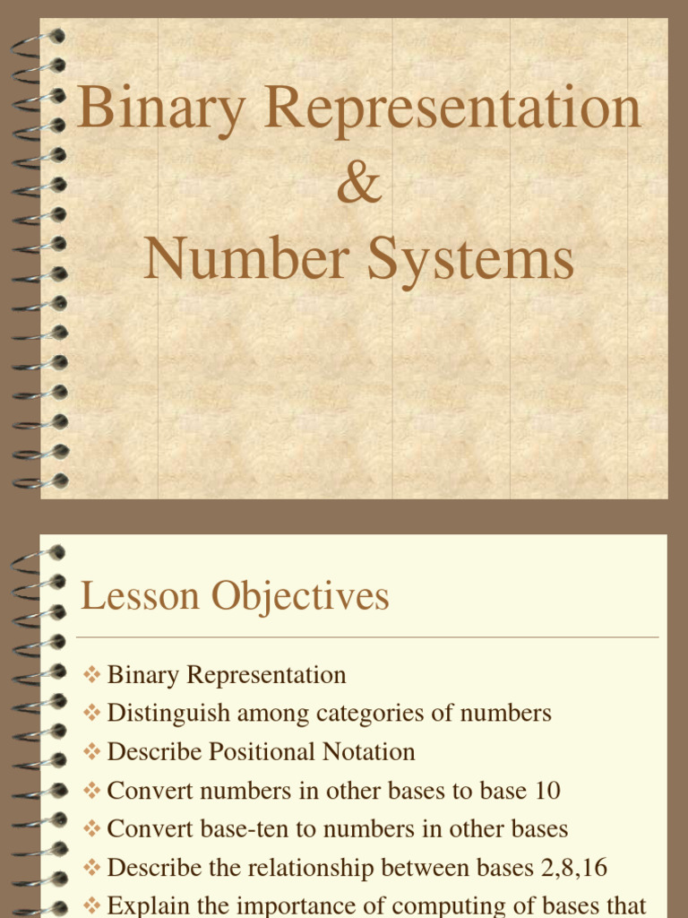 Csc Week5 Data Representation Number Systems | Pdf | Numbers | Bit