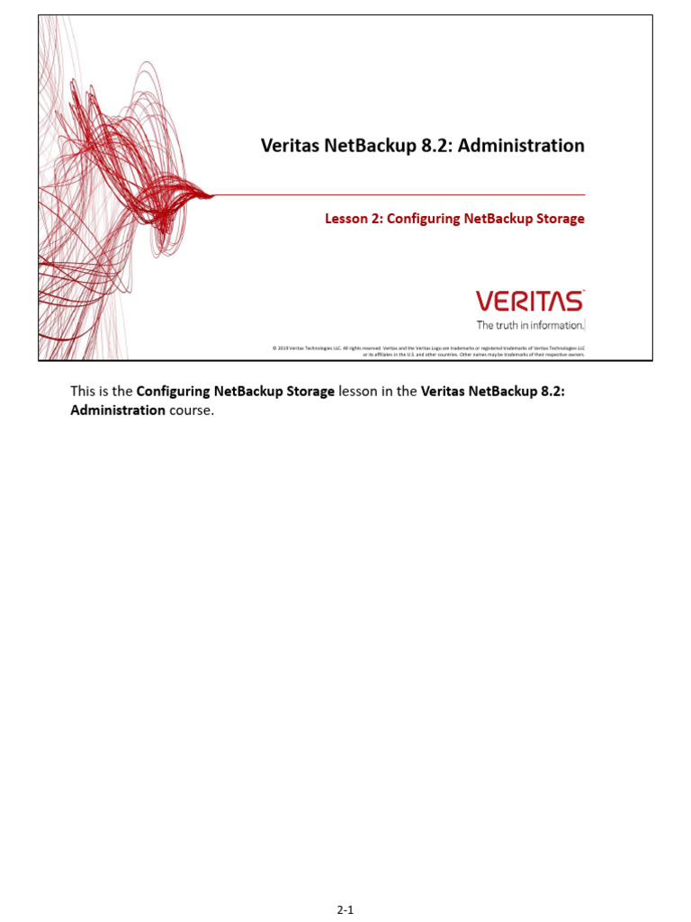 Nbu82adm Les02 | PDF | Backup | File System