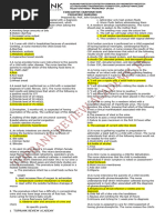 Pedia Post Test PDF | PDF | Congenital Heart Defect | Atrium (Heart)