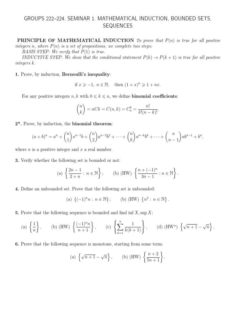 Alg 1 | PDF | Mathematical Proof | Algebra