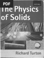Pillai So - Solid State Physics | PDF