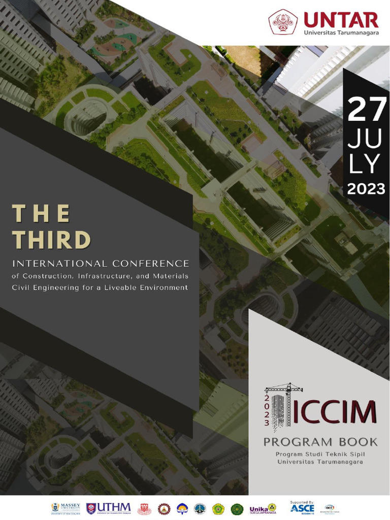 ICCIM 2023: Civil Engineering for Sustainability | PDF | Concrete ...