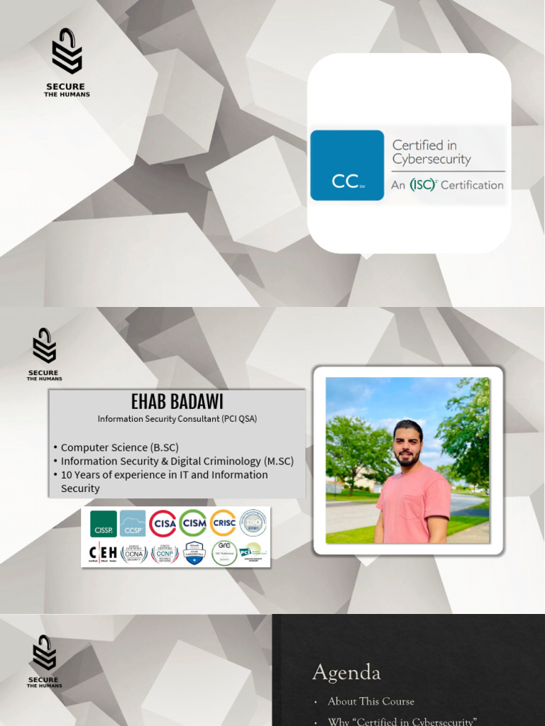 CC Course Intro | PDF | Computer Security | Security