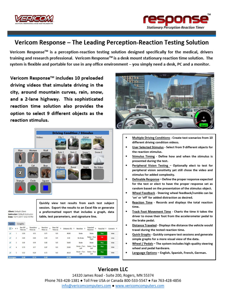 Vericom Response PRT Brochure 100418.k | PDF | Personal Computers ...