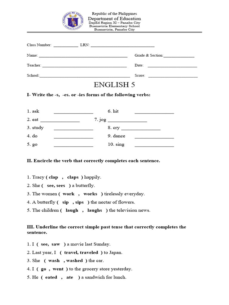 Answer Sheet (Science) Q2M1 | PDF