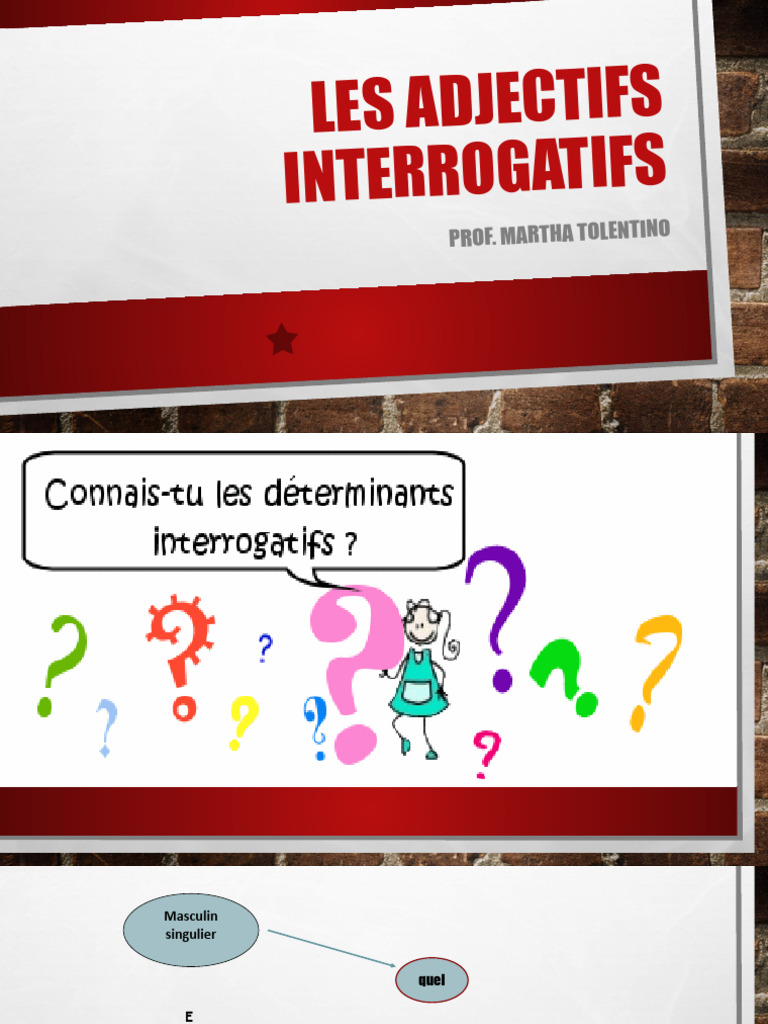 Les_adjectifs_interrogatifs | PDF