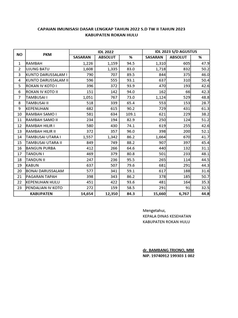 Form Idl 2022 2023 | PDF