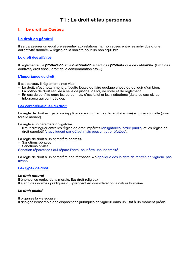 Droit supplétif et droits humains au Canada | PDF | Canada | Loi
