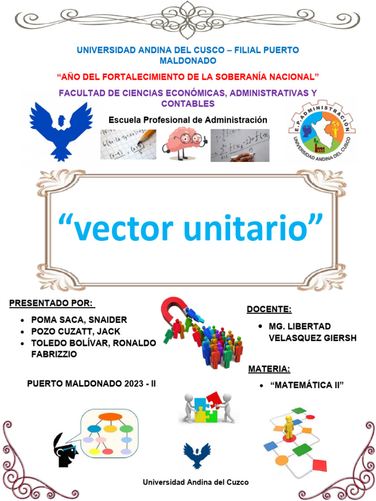 Vector Unitario Exposición | Descargar gratis PDF | Vector Euclidiano ...