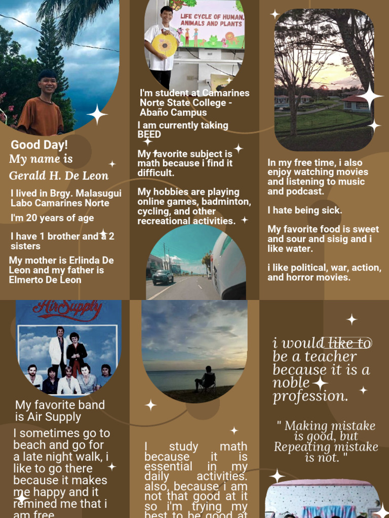 Brown Creative Travel Adventure Trifold Brochure | PDF