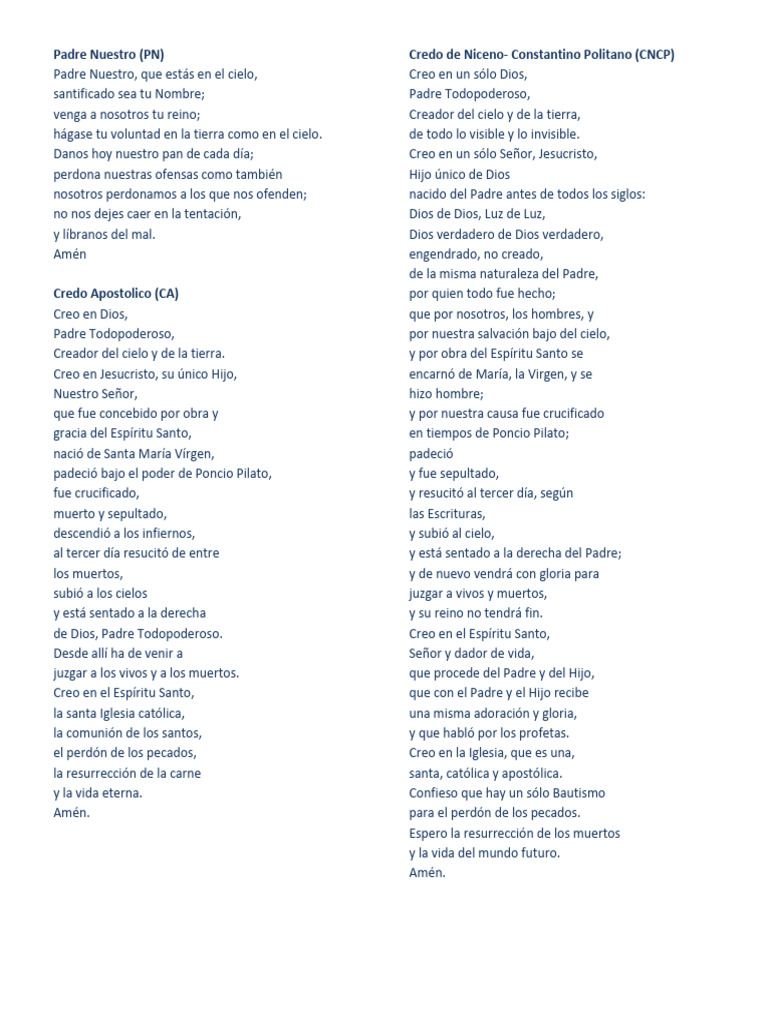 Rezos | PDF | María, madre de Jesús | Creencia religiosa y doctrina