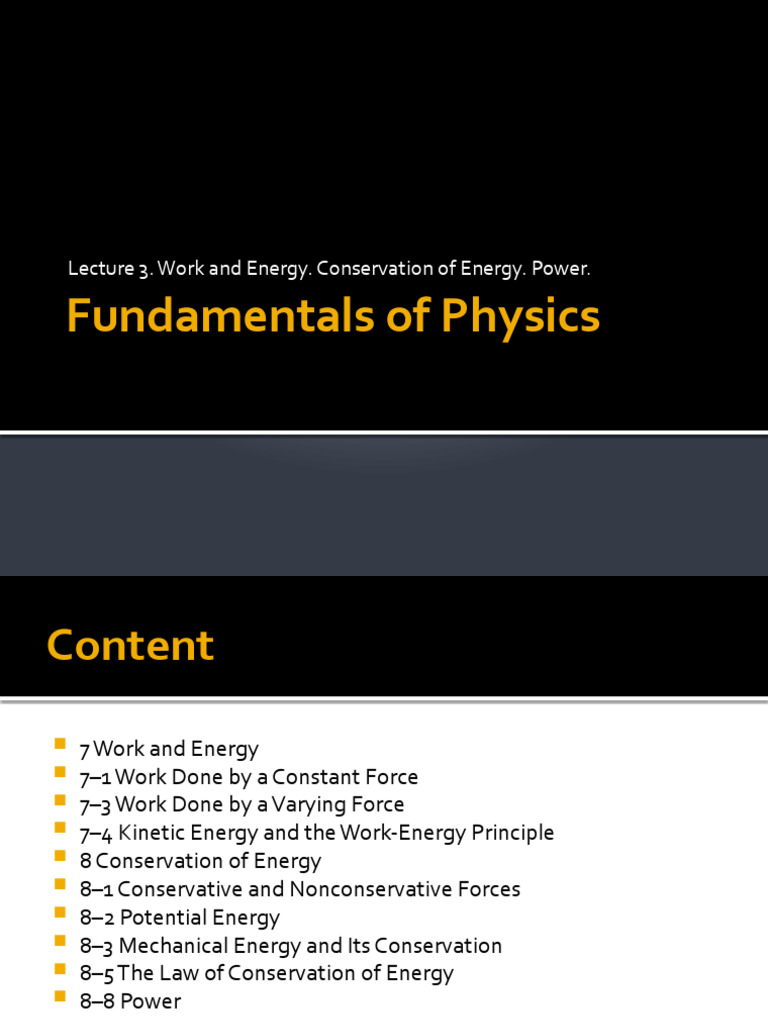 03 - Fundamentals of Physics - Naghi Gasimov | PDF | Force | Potential Energy