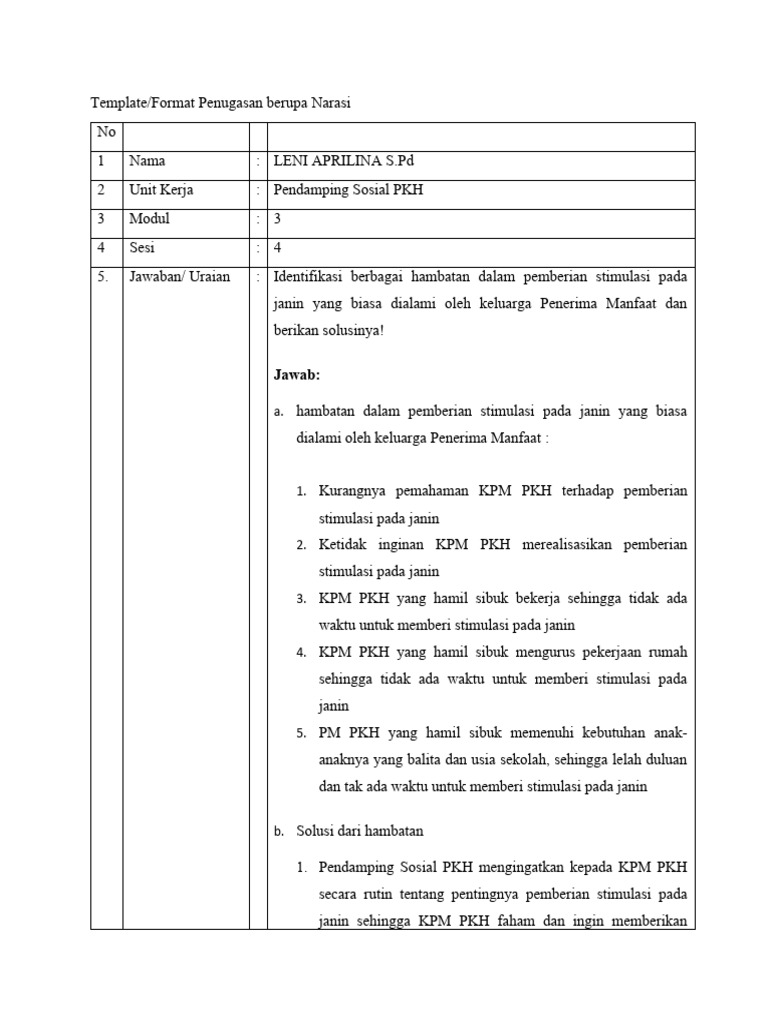 Modul 3 Sesi 4 | PDF
