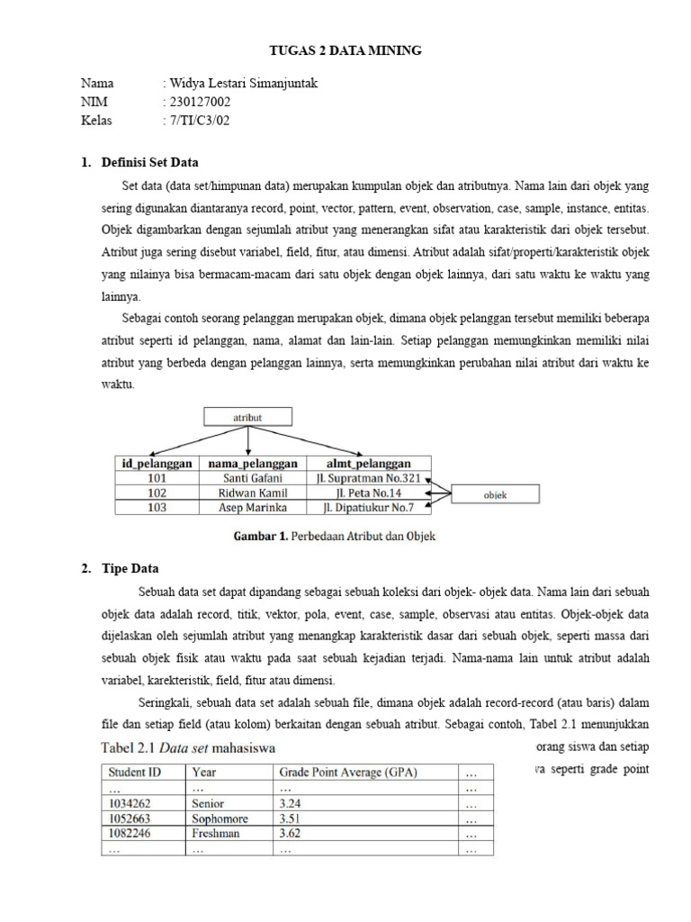 TUGAS 2 DATA MINING | PDF