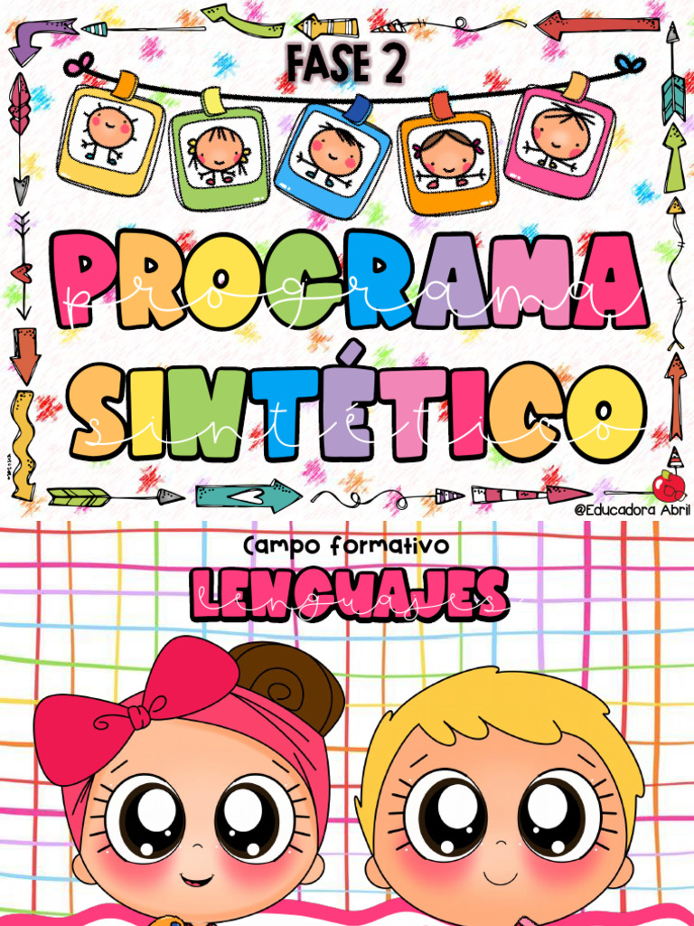 Programa Sintetico Fase 2 - Preescolar | PDF