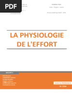 Filières Énergétiques et Physiologie de l'Effort | PDF | Sciences et mathématiques