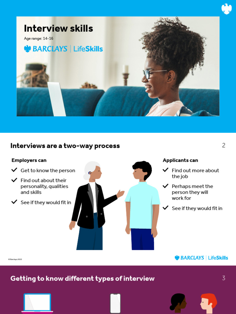 Interview Skills Presentation Slides | PDF