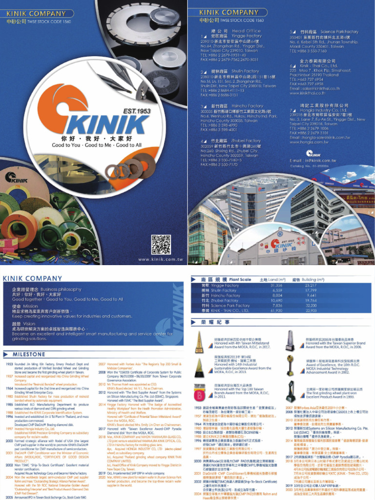 Kinik Abrasive Catalog | PDF