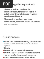 Fact Finding Techniques in System Analysis | PDF | Intelligence ...