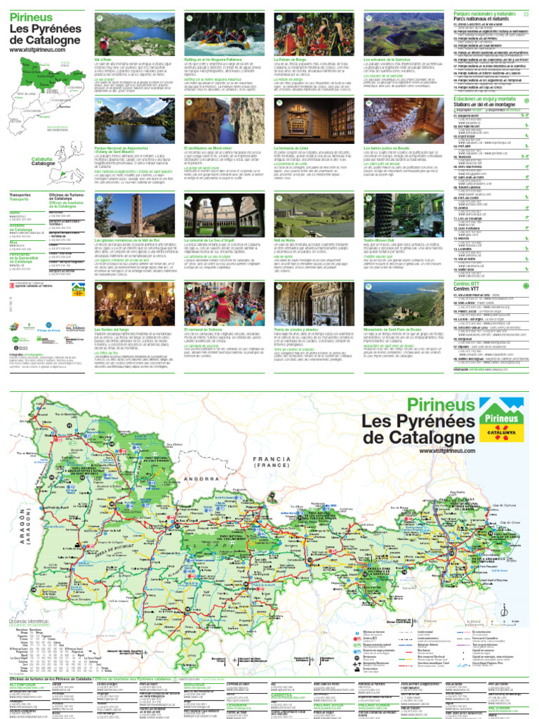 Pirineus Mapa | PDF